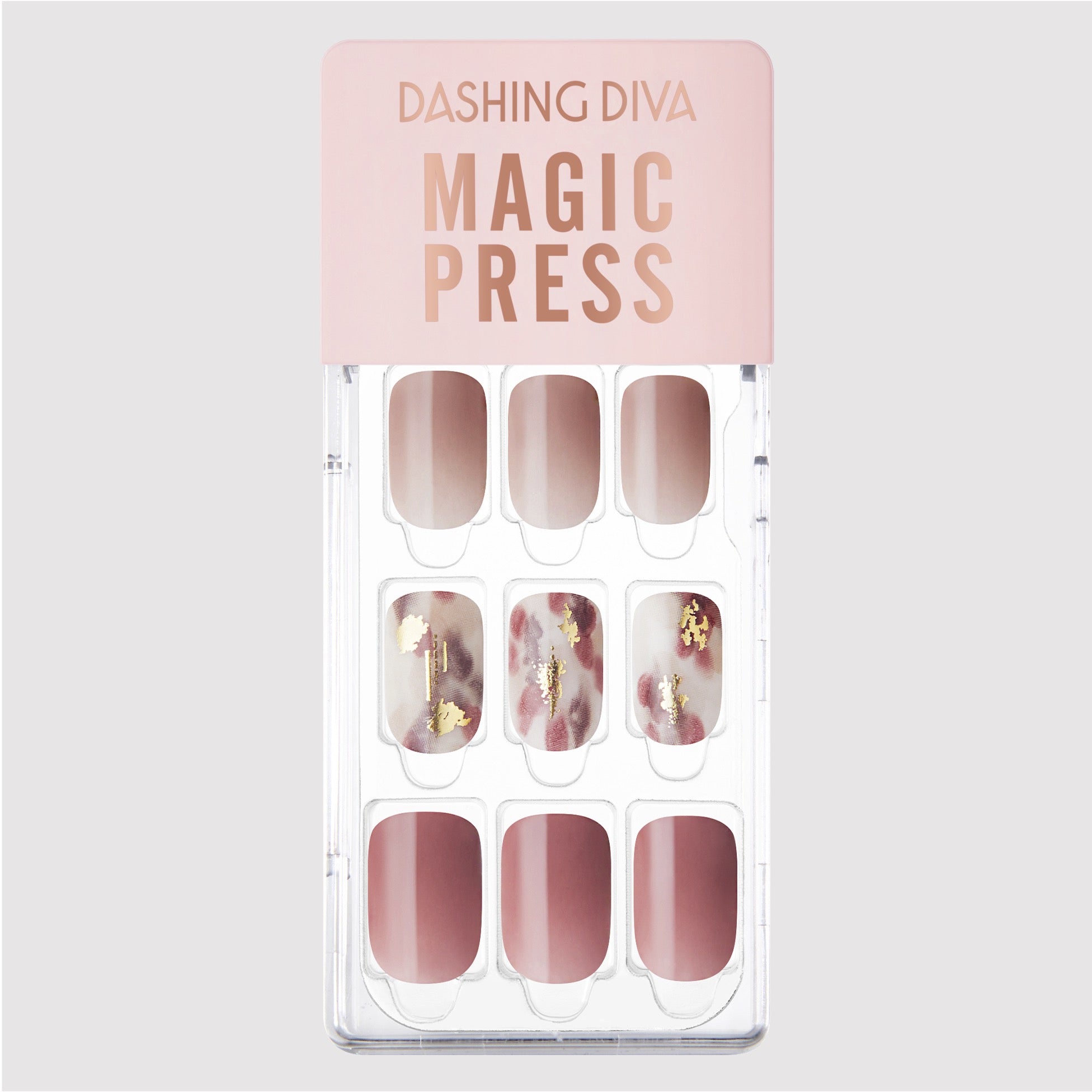 [SOFT TOUCH] MAGIC PRESS NAIL - BURGUNDY TOUCH – Dashing diva NZ (EAST JADE LTD)