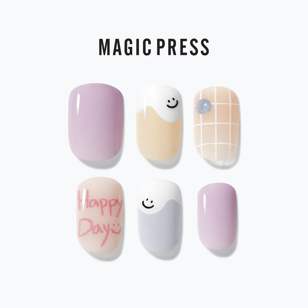 [HAPPY DAY] MAGIC PRESS NAIL - HAPPY DAY – Dashing diva NZ (EAST JADE LTD)