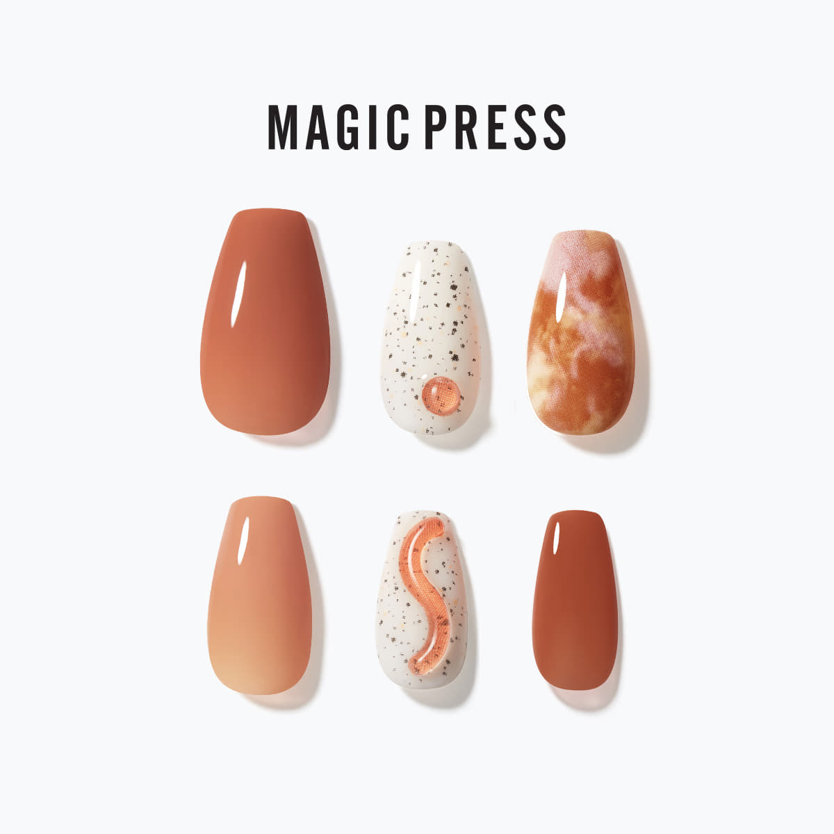 [FANFARE] MAGIC PRESS NAIL - MAPLE SYRUP – Dashing diva NZ (EAST JADE LTD)