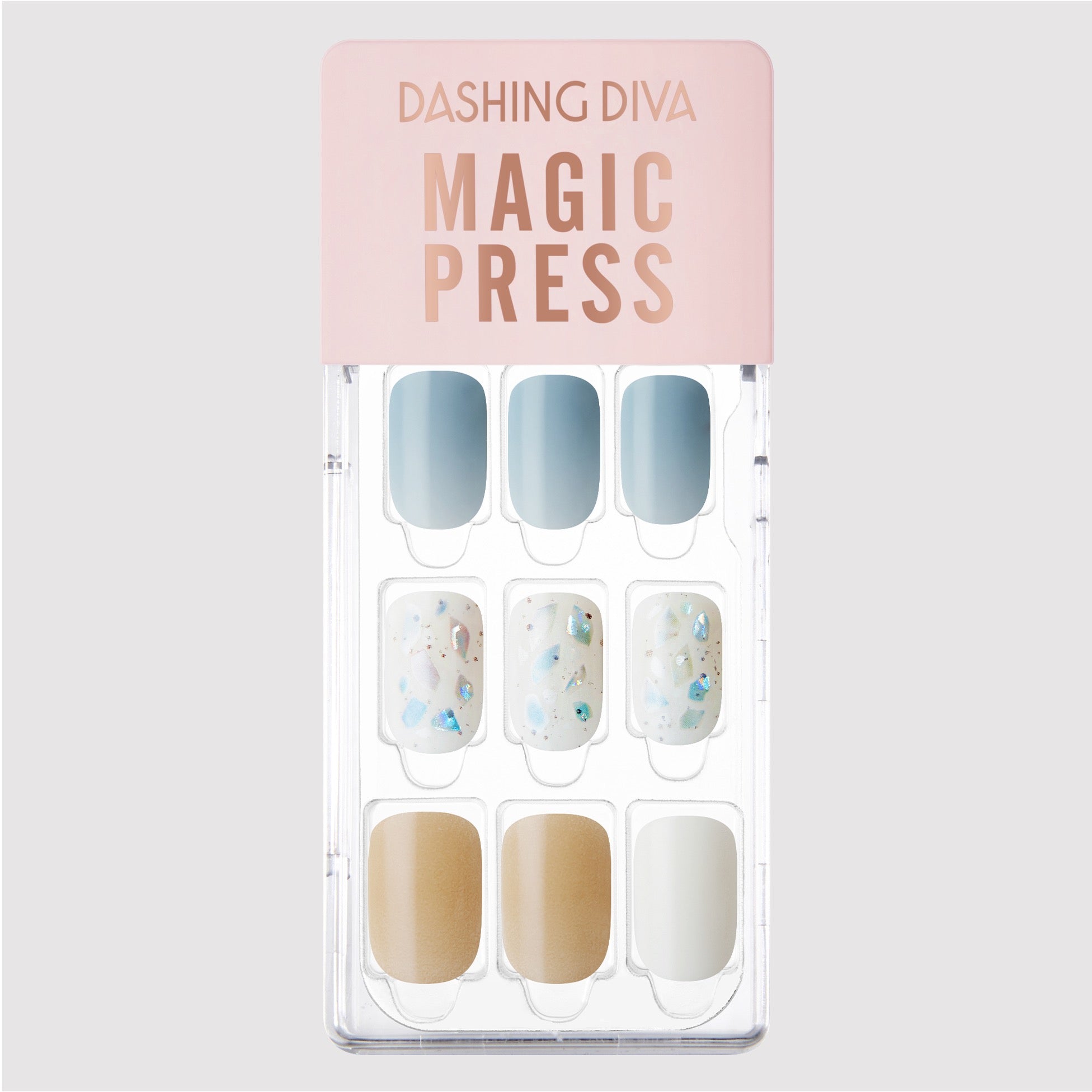 [SOFT TOUCH] MAGIC PRESS NAIL - COLOURFUL TERRAZZO – Dashing diva NZ (EAST JADE LTD)